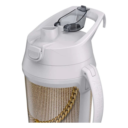 Under Armour Playmaker White Charma/Grey Heather Jug 64 oz. Water Bott ...