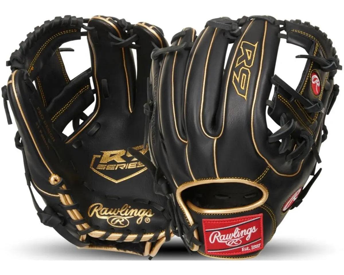 Rawlings R9 204 11.5" Baseball Glove (R9204-2BG) – TOP GEAR ATHLETICS