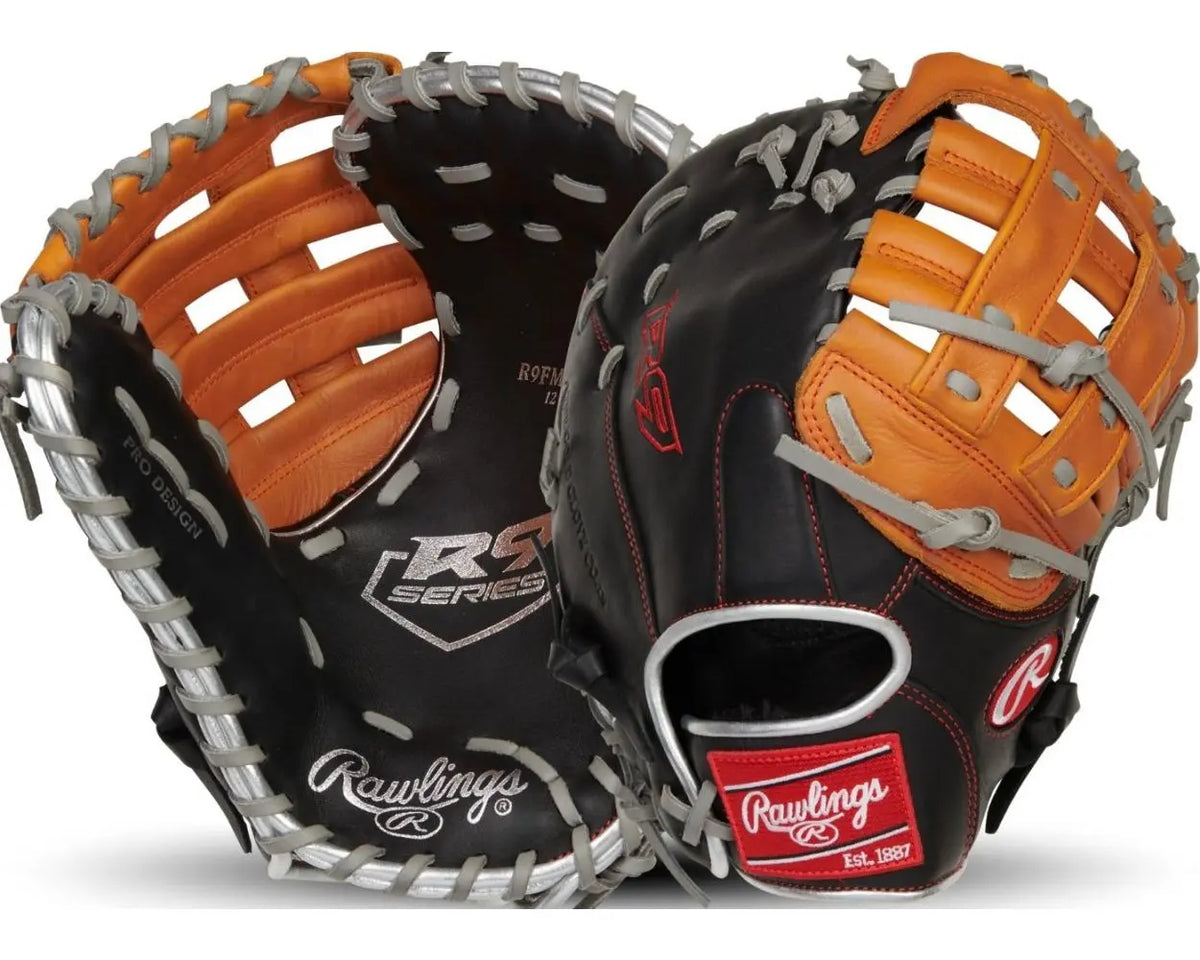 Rawlings R9 Contour Series 12 Inch First Base Glove: R9FMU-17BT – TOP ...